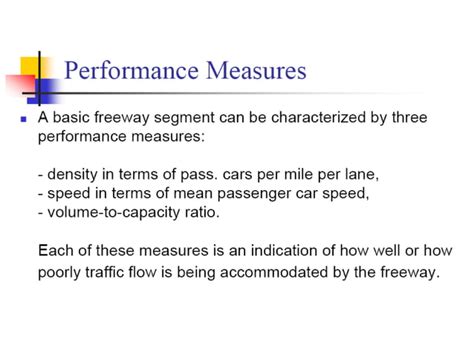 10 Capacity And Los Analysis For Freeway Traffic Engineering هندسة
