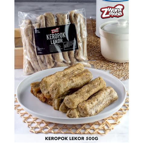 Keropok Lekor Crispy 500gm Sejuk Beku Frozen Food Shopee Malaysia