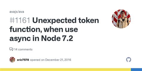 unexpected token function when use async in node 7 2 · issue 1161