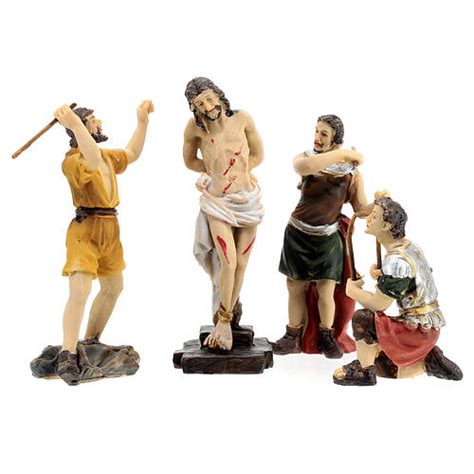 Flagellation Of Jesus Statue Passion Of Christ 9 Cm Online Sales On