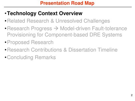 Ppt Model Driven Fault Tolerance Provisioning For Component Based