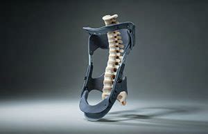 Spinal Support With Jewett Spinal Brace Treating Scoliosis