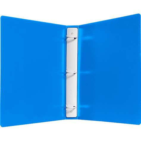 Polypropylene Blue Three Ring File Binder For Officeschool And Office