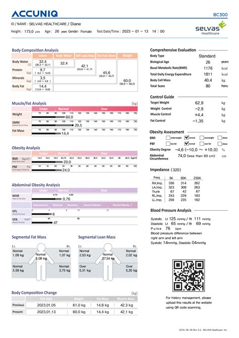 Accuniq Bc300 Body Composition Analyzer Product Accuniq