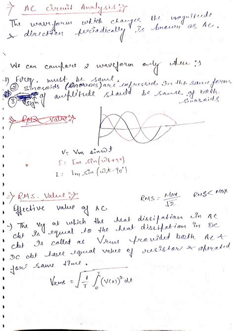 Solution Ac Circuit Analysis Studypool