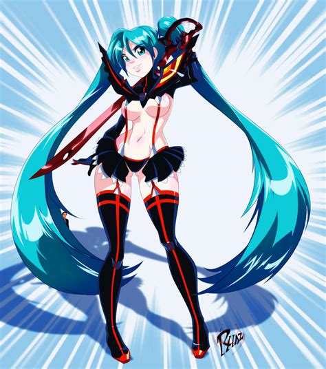 Commission Hatsune Miku By Erohd On Deviantart