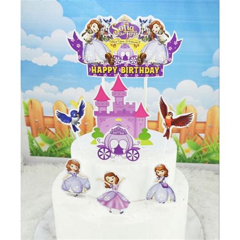 Jual Topper Caketopper Kue Sofiahiasan Kue Sofia Xtra Shopee Indonesia