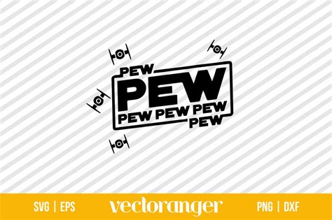 Pew Pew With Drone Star Wars Svg Vectoranger