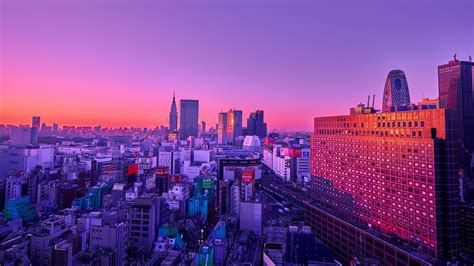 Purple City Desktop Wallpapers Top Free Purple City Desktop