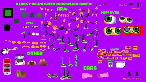 My Klasky Csupo Green Robosplaat Assets By Bfbwood On Deviantart
