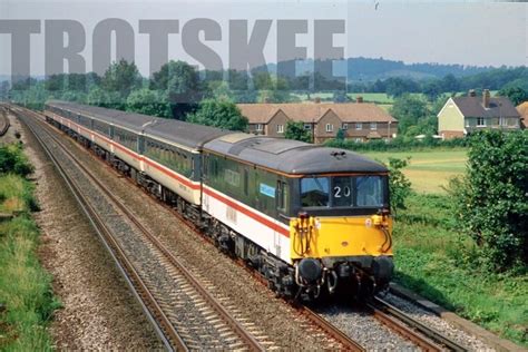 35mm Slide Br British Railways Electric Loco Class 73 73202 1990