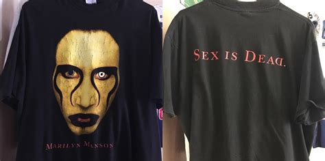 1997 Marilyn Manson Sex Is Dead Rvintagetees