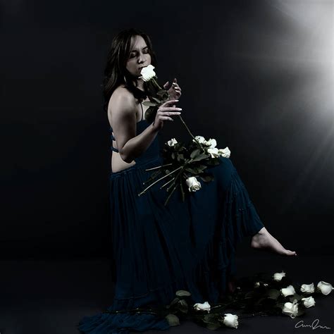 Blue Dress In The Dark By Deviancebeauty On Deviantart