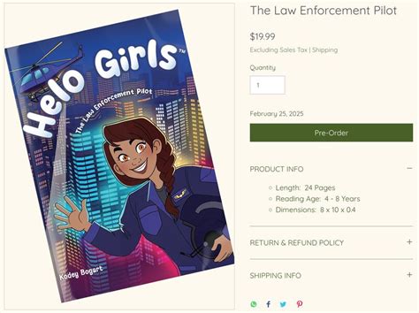 Excited To Share That Book Two Of Helo Girls™ The Law Enforcement Pilot Is Now Available For