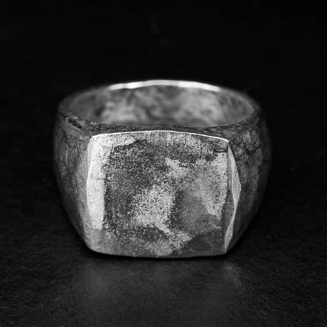 Timeless Classic Signet Ring Handcrafted Symbol Of Style Ahw Studio