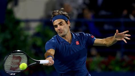 Roger Federer Secures 100th Title By Winning The Dubai Championships The New York Times
