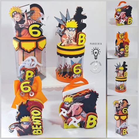 Naruto Kit Festa Pronta Nick Design