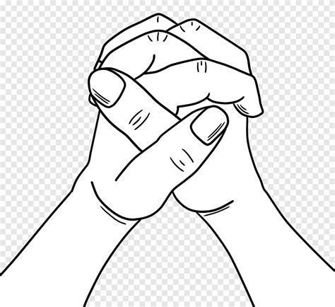 Dibujo De Manos Entrelazadas 10 841 Manos Enlazadas High Res Vector