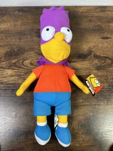 The Simpsons Official Bartman Super Hero Bart Simpson Plush Doll 15
