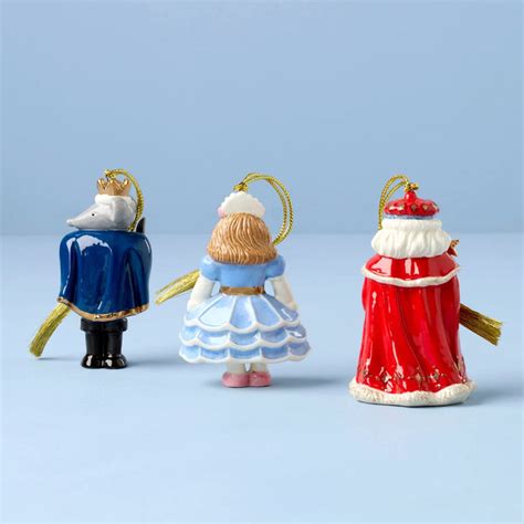 Lenox Nutcracker Ballet 3 Pc Ornament Set Annual Ornaments
