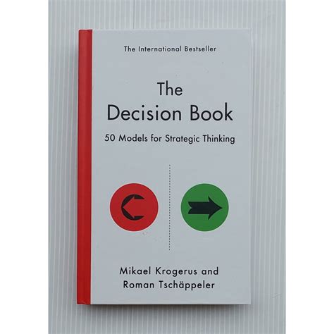 หนังสือ การตัดสินใจ The Decision Book 50 Models For Strategic Thinking