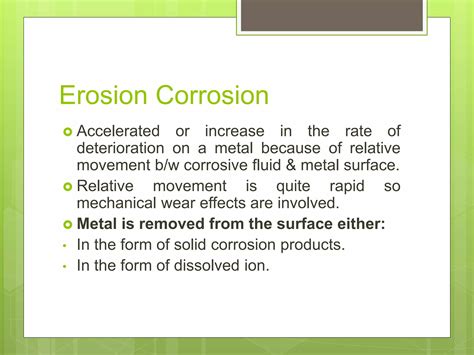 Erosion Corrosion Pptx