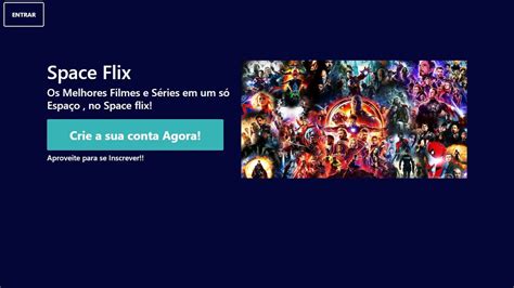 Criando O Site Do Zero Plataforma De Filmes Space Flix Com Html Css3 Bootstrap E