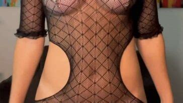 Vicky Stark Sheer Dress Try On Influencers Gonewild