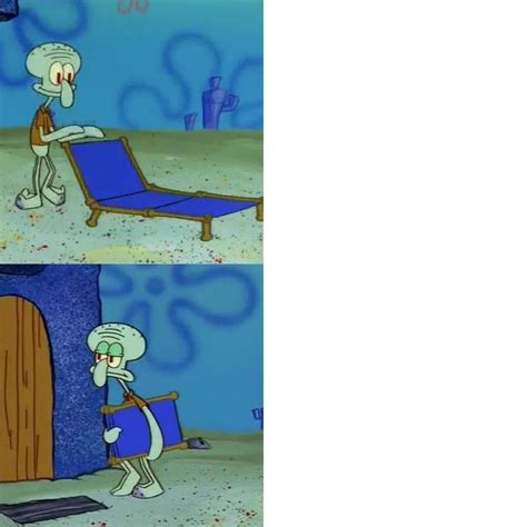 Squidward Chair Meme Template — Kapwing