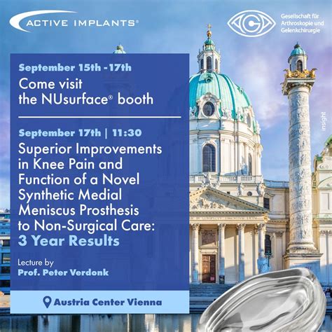 Active Implants On Linkedin Aga Meniscus Congress Injuries