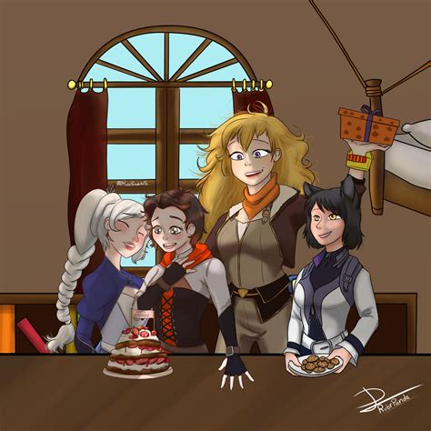 Ruby Rose Birthday Rwby Fanart By Danielavalentina666 On Deviantart