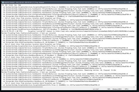 Neos Client Having Trouble Contacting The Neos Api · Issue 3623 · Neos Metaverseneospublic