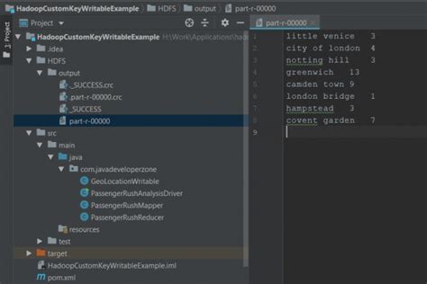 Hadoop Create Custom Key Writable Example Java Developer Zone