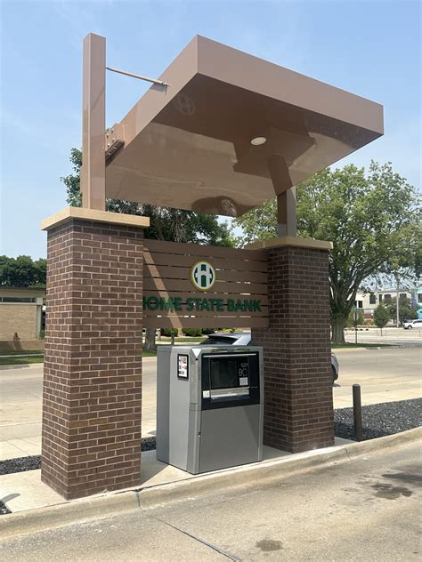 Custom Two Column Canopy The World Leader In Atm Kiosks