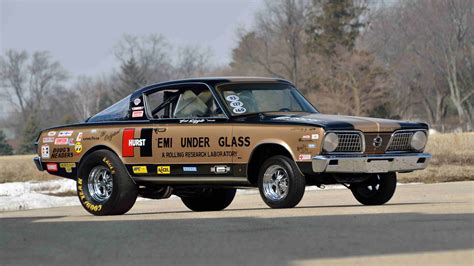 1966 Plymouth Barracuda Hurst Hemi Under Glass S187 Indy 2014