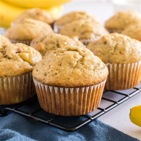 Banana Bread Muffins Recipes Simple