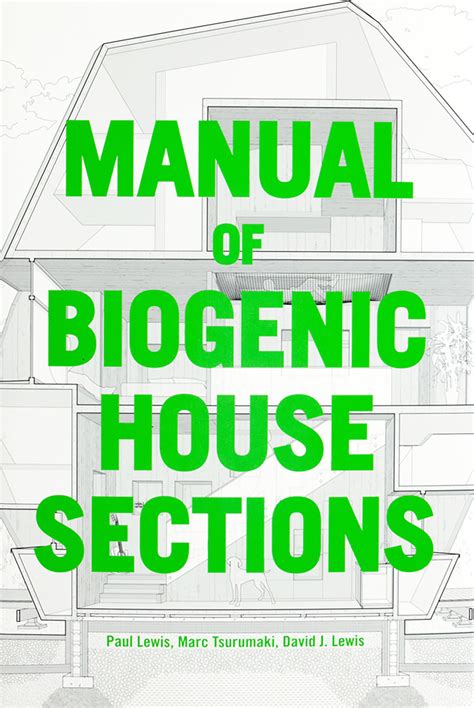 Manual Of Biogenic House Sections Aa Bookshop