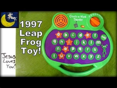1997 Leapfrog Phonics Create A Word Traveler Best 90s Alphabet Toy