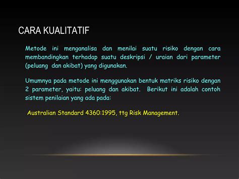 Manajemen Risiko K3 Ppt