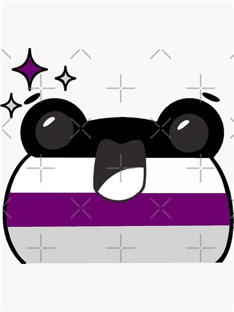 Subtle Demisexual Frog Demisexual Frog Demi Frog Sticker For Sale