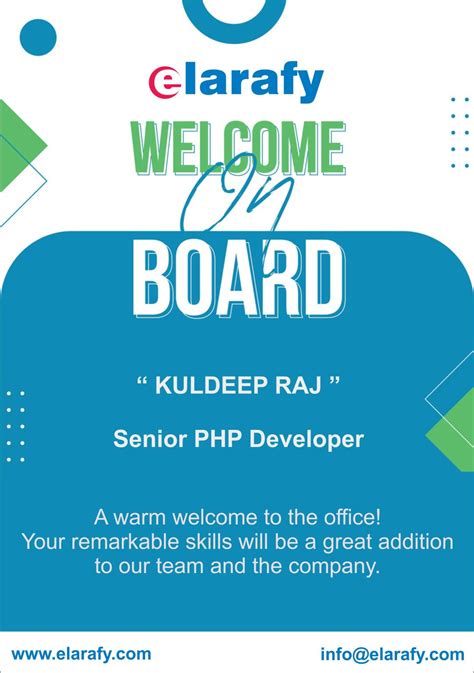 Elarafy On Linkedin Welcome On Board Kuldeep Raj