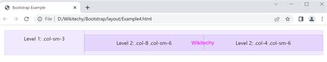 Bootstrap Grid System Bootstrap Grid Examples Wikitechy