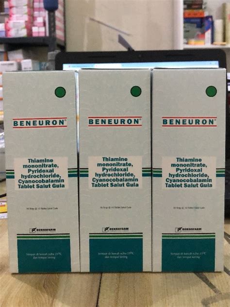 Jual Beneuron Bernofarm Box 100 Tab Shopee Indonesia