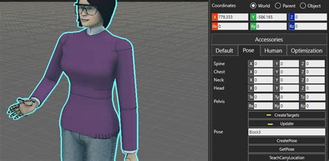 Ptp Motion With Human Anna Robot Programming Visual Components The Simulation Community