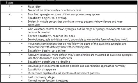 Brunnstrom Stages 101 7 Stages Of Stroke Recovery Axlio