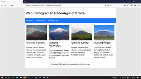 Github Radenagungperwirapraktikumuts