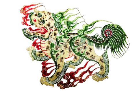 皮影戏形象图案高清摄影大图 千库网