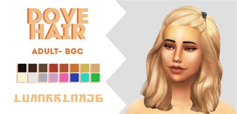 Hair Elliandra Sims 4 Sims Sims 4 Characters