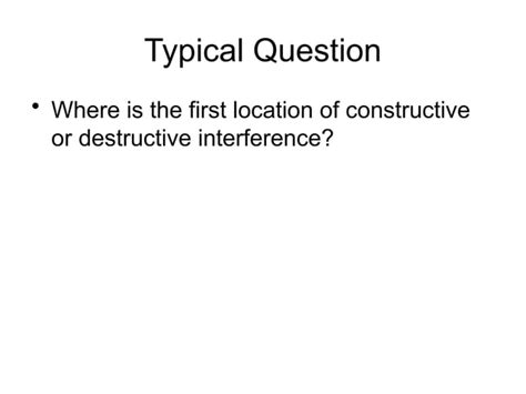 Interference And Diffraction Pptx