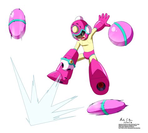 Mega Man Ball Megaman 11 Scramble Thunder By Innovator123 On